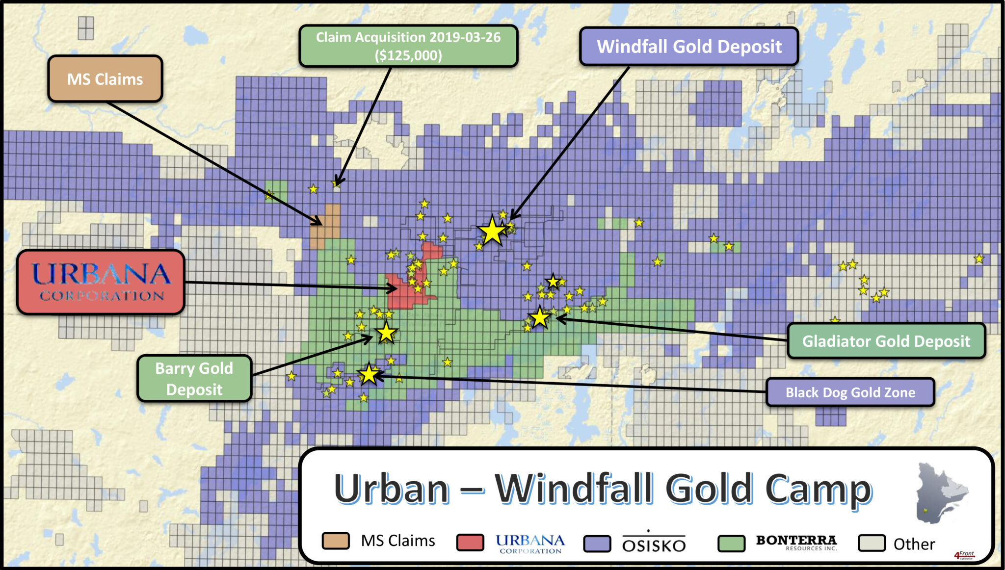 Gold Prospect - Urbana Corporation